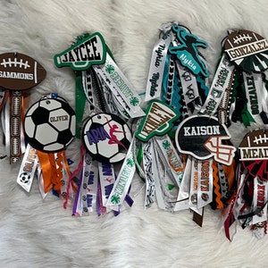 Personalized Sports Tag / Bogg Bag Tag / Volleyball, Softball, Football ...