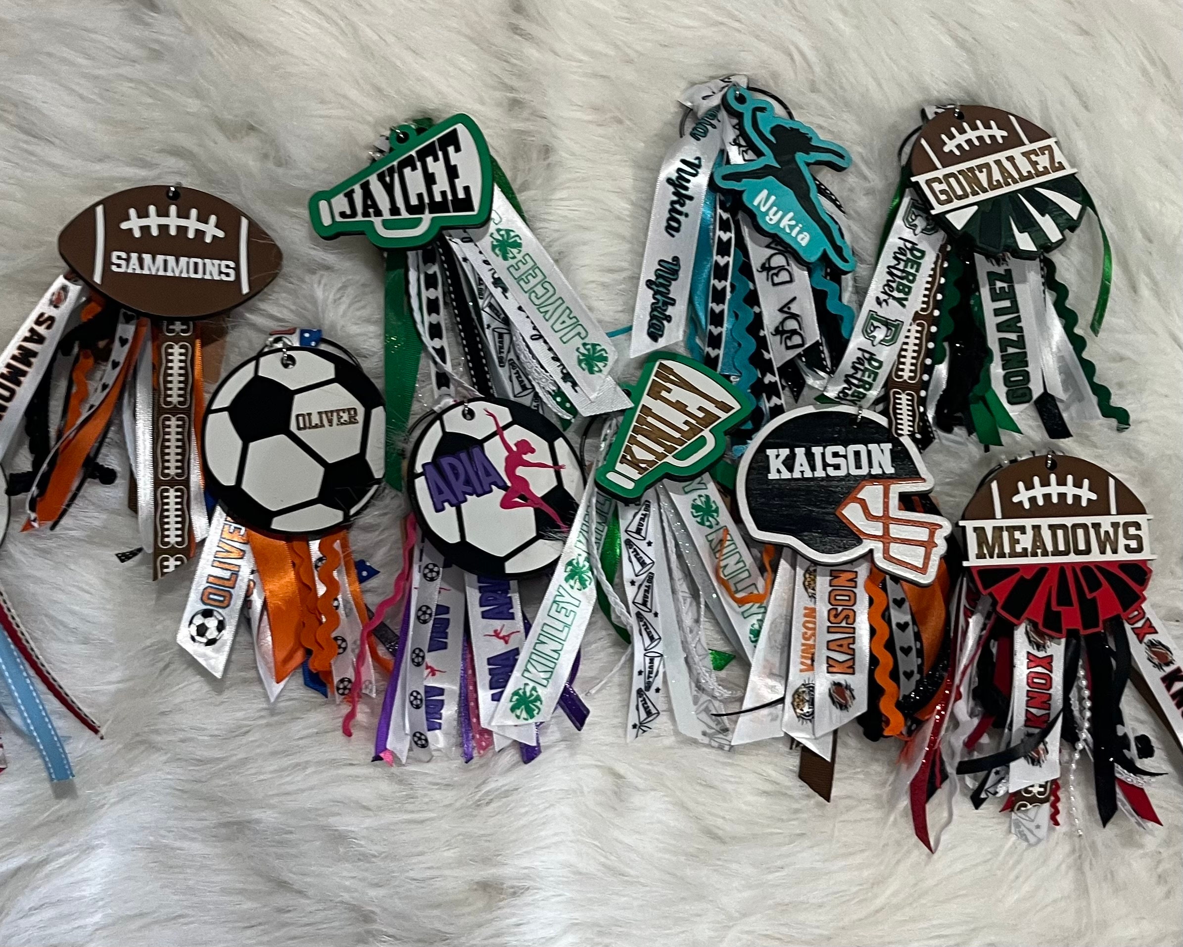 Personalized Sports Tag / Bogg Bag Tag / Volleyball, Softball, Football ...