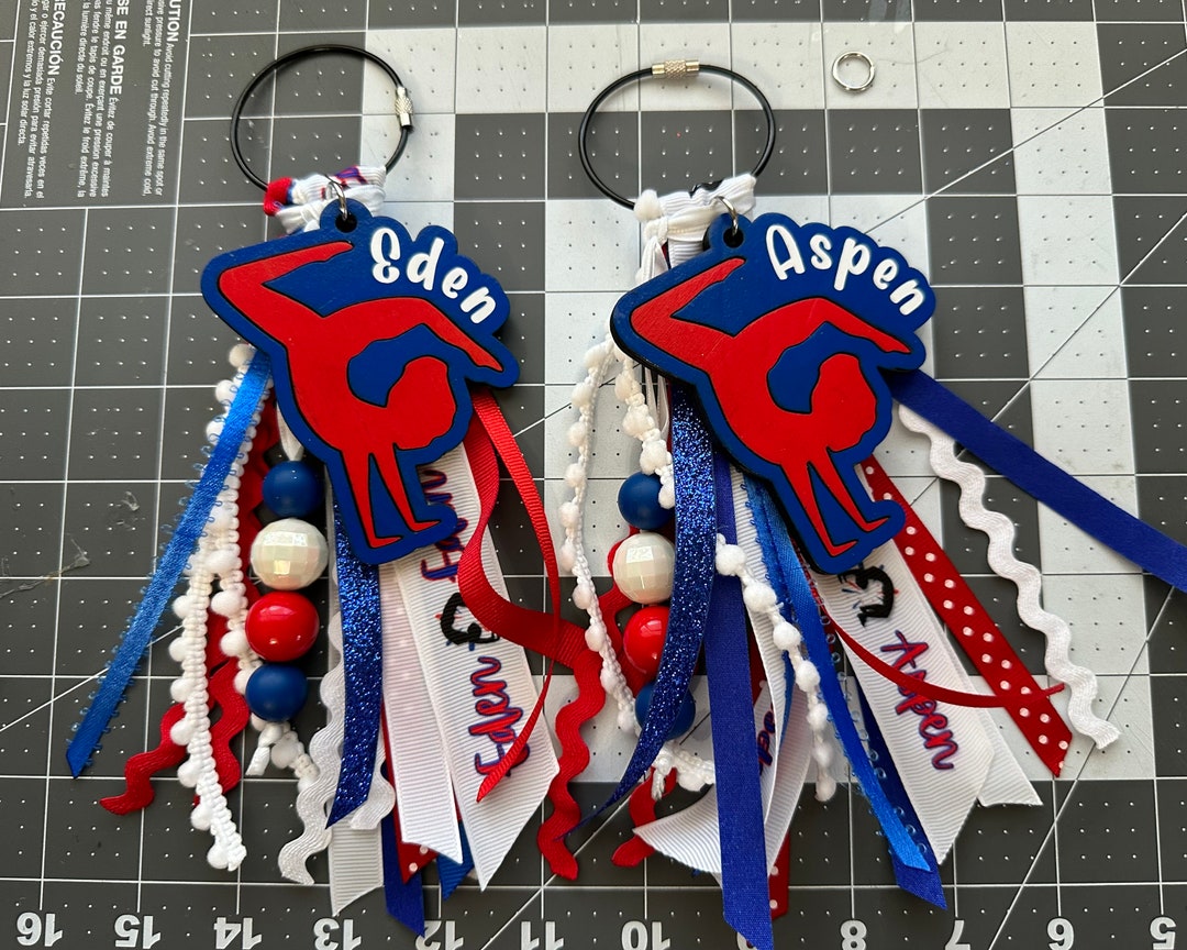 Personalized Sports Tag / Bogg Bag Tag / Volleyball, Softball, Football ...