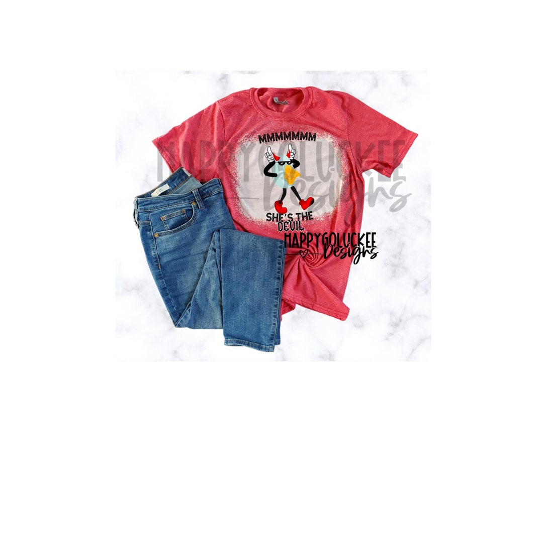 She's the Devil PNG // Paint the Town Red // Viral TT Dance // Deviled ...