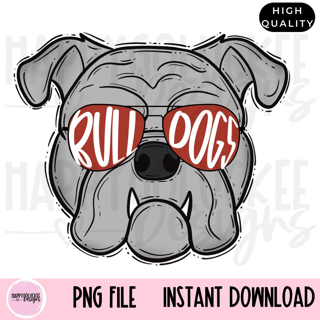Maroon Bulldogs PNG, Bulldog Mascot, Doodle Effect Mascot Digital ...