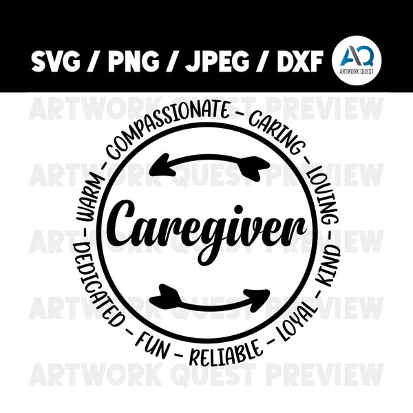 Caregiver Proud - Etsy