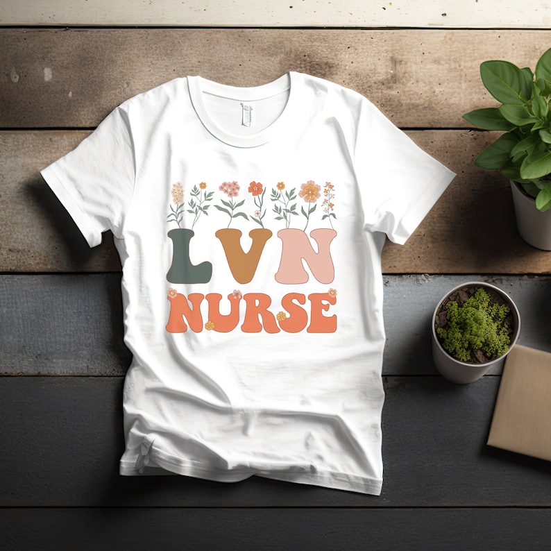 Retro Groovy LVN Svg Licensed Vocational Nurse Svg - Etsy