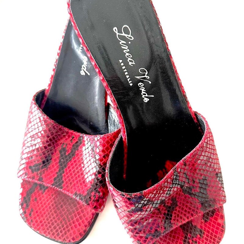 Snakeskin Mules - Etsy