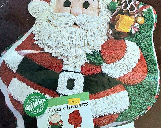 Vintage WILTON (1993) Santa's Treasure Cake Pan. - Etsy