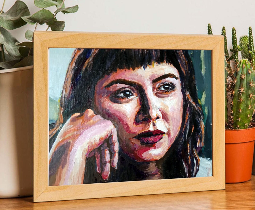 Custom Bespoke Portrait Painting From Photo. Portrait Commission ...