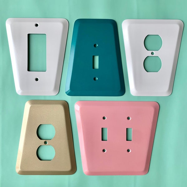 Mid Century Modern Wall Plate - Etsy