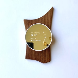 Arbor Walnut Wood Light Switch Covers Mid Century Modern Wall Plate MCM ...