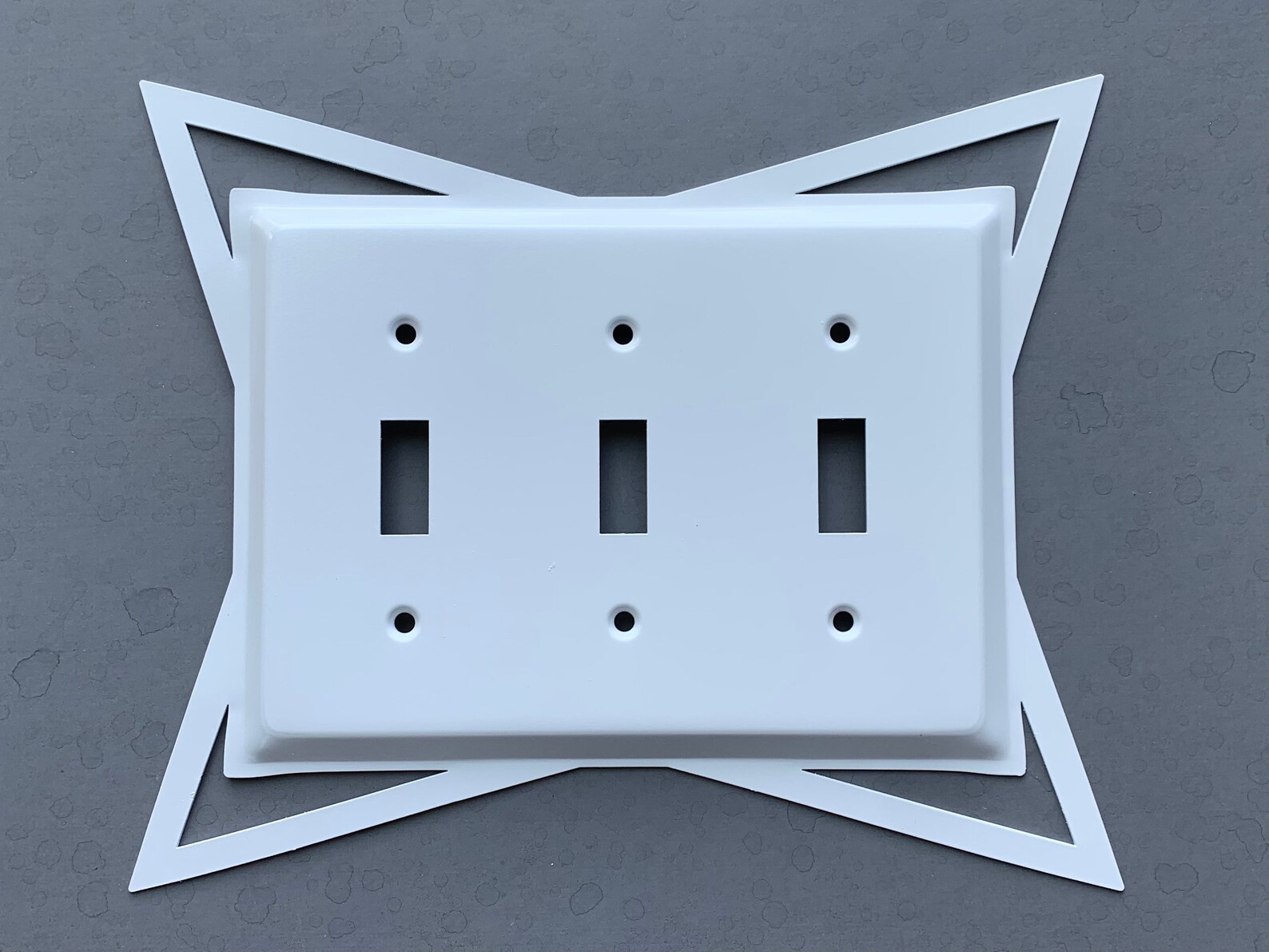 TELSTAR Painted Mid Century Atomic Shadow Box Light Switch and Outlet ...