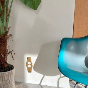 Hexo Painted Mid Century Modern Atomic Hexagon Light Switch Outlet ...