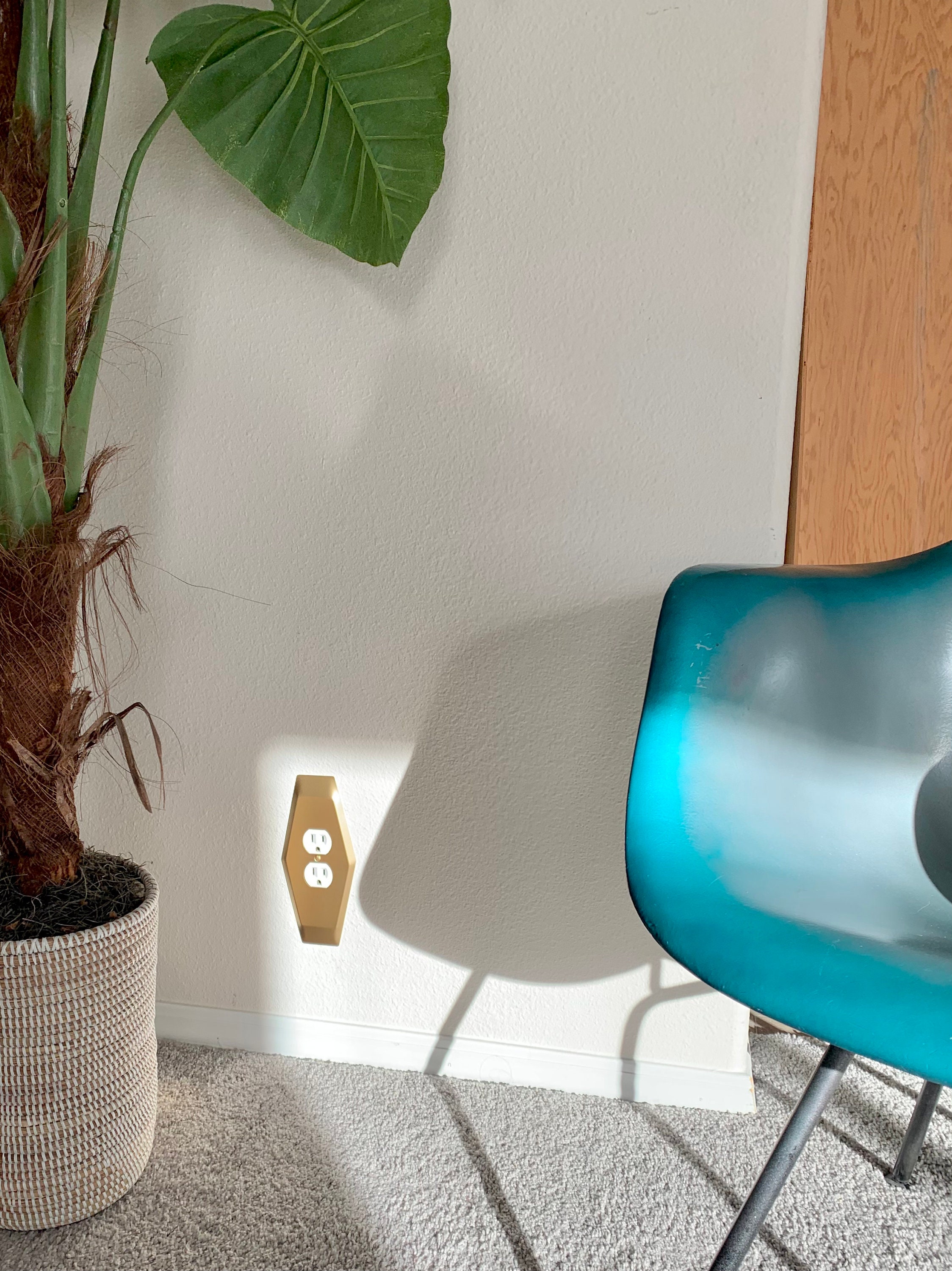 Hexo Painted Mid Century Modern Atomic Hexagon Light Switch - Etsy