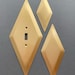 Diamundo Painted Deluxe Atomic Mid Century Diamond Light Switch Outlet ...