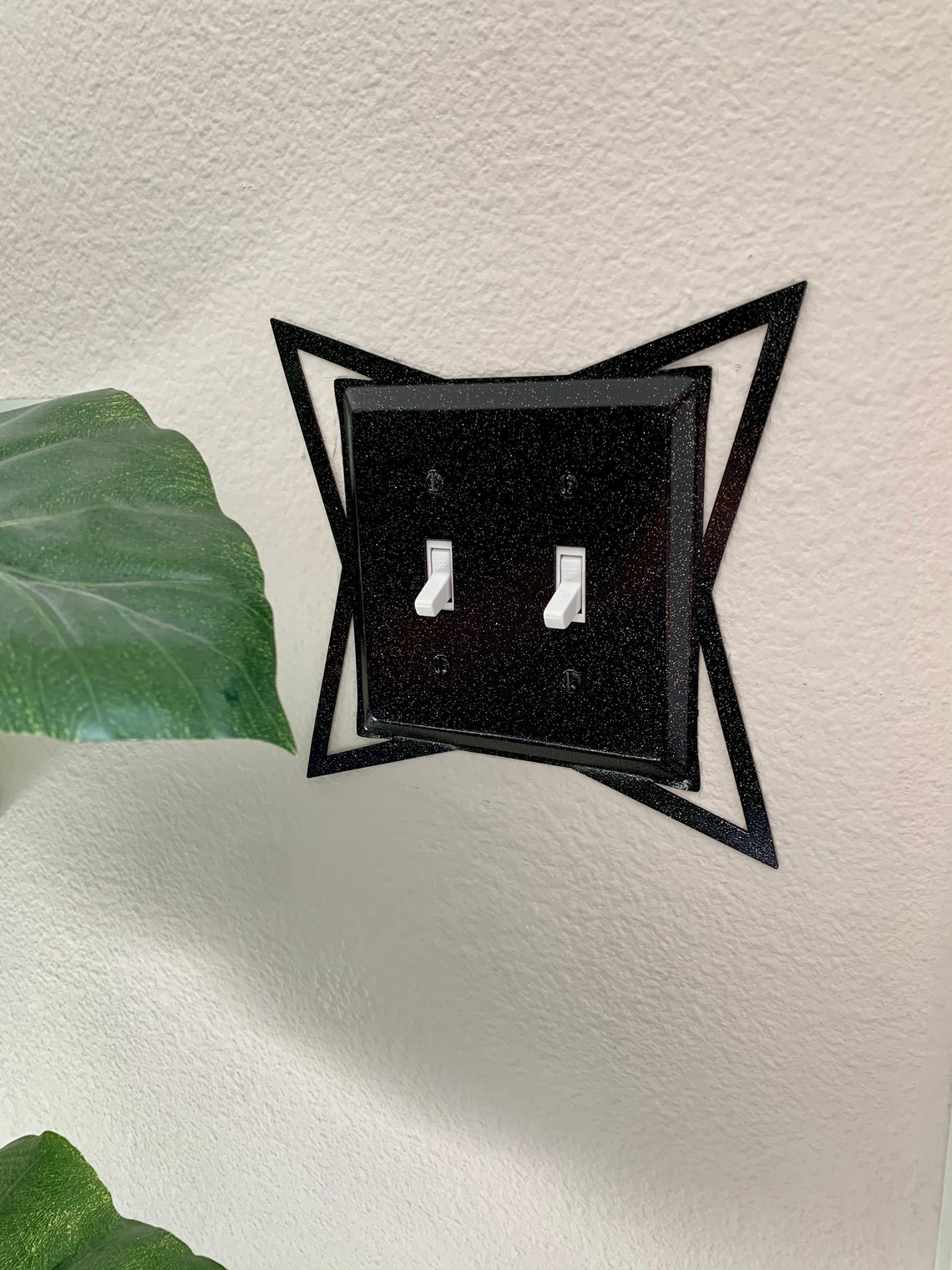 TELSTAR Painted Mid Century Atomic Shadow Box Light Switch and - Etsy