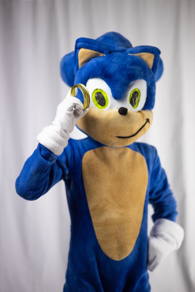 Sonic the Hedgehog Costume for Kids | Etsy