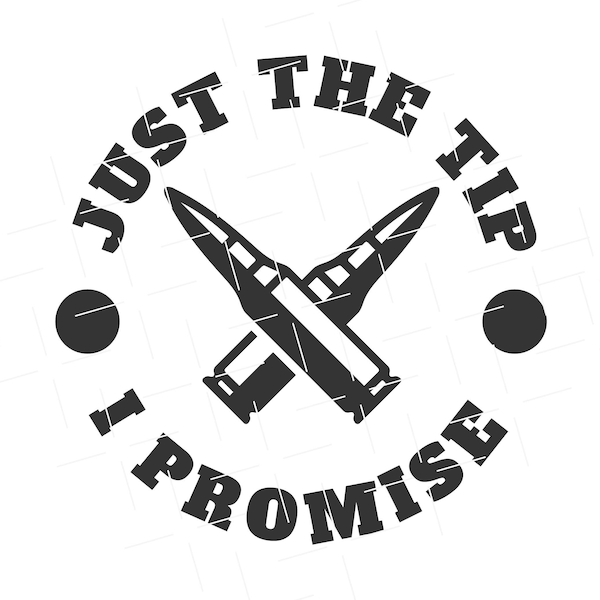 Just the Tip Svg - Etsy