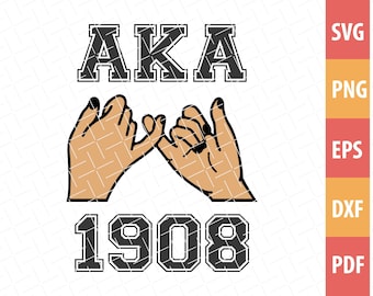 Aka Pinky Promise Svg, Alpha Kappa Alpha Svg, Alpha Kappa Alpha ...