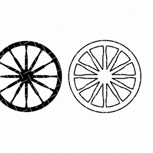 Wagon Wheel Svg, Wheels Svg, Wooden, Country, Western Clip Art, Clipart ...