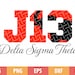 J13 Svg, Delta Sigma Theta Svg, J13 Delta Sigma Theta Founders SVG, SVG ...