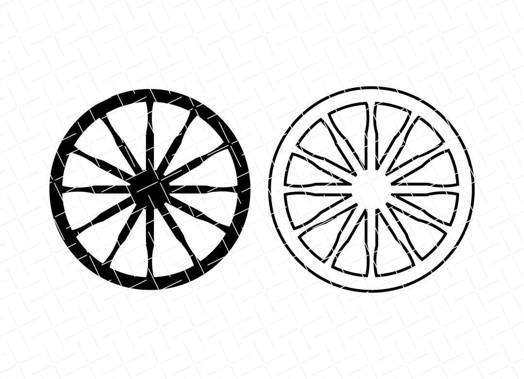 Wagon Wheel Svg, Wheels Svg, Wooden, Country, Western Clip Art, Clipart ...