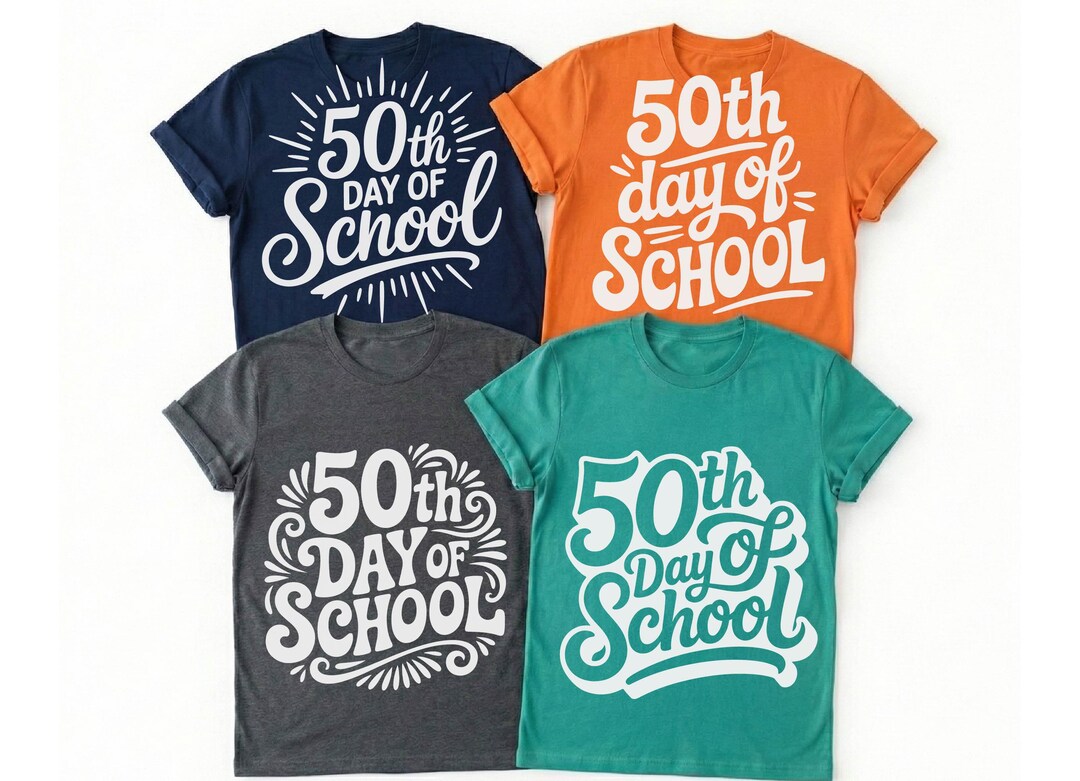 50th Day of School SVG, Happy 50th Day, Sock Hop SVG, 50 Days Smarter ...