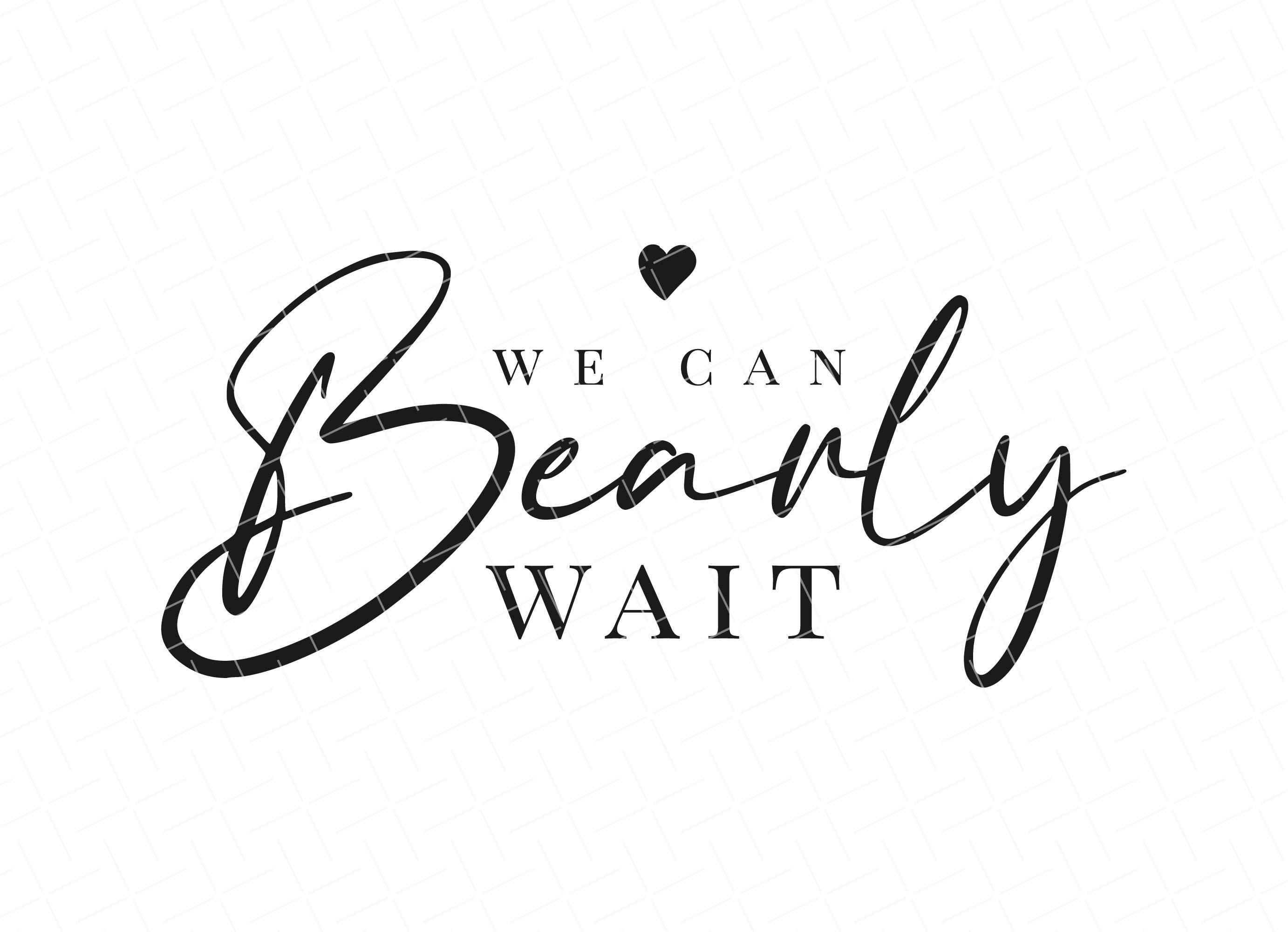 We Can Bearly Wait Svg, We Can Bearly Wait Png, Svg and Png Files for ...