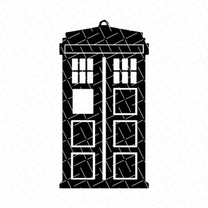 Tardis Doctor Who Svg, SVG, PNG Cut Files for Silhouette & Cricut ...