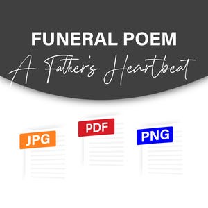 Funeral Poems for Dad, Poem for Funerals, Poems, Printable Poems ...