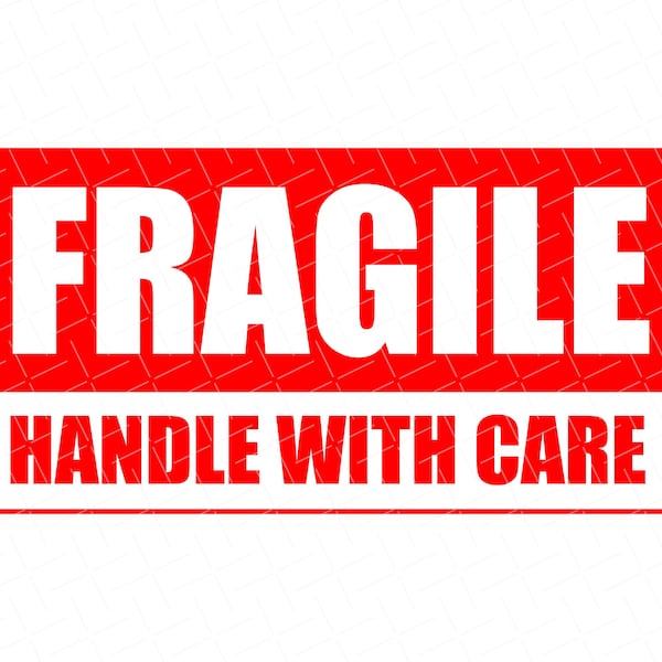 étiquette fragile a imprimer pdf - Etsy France