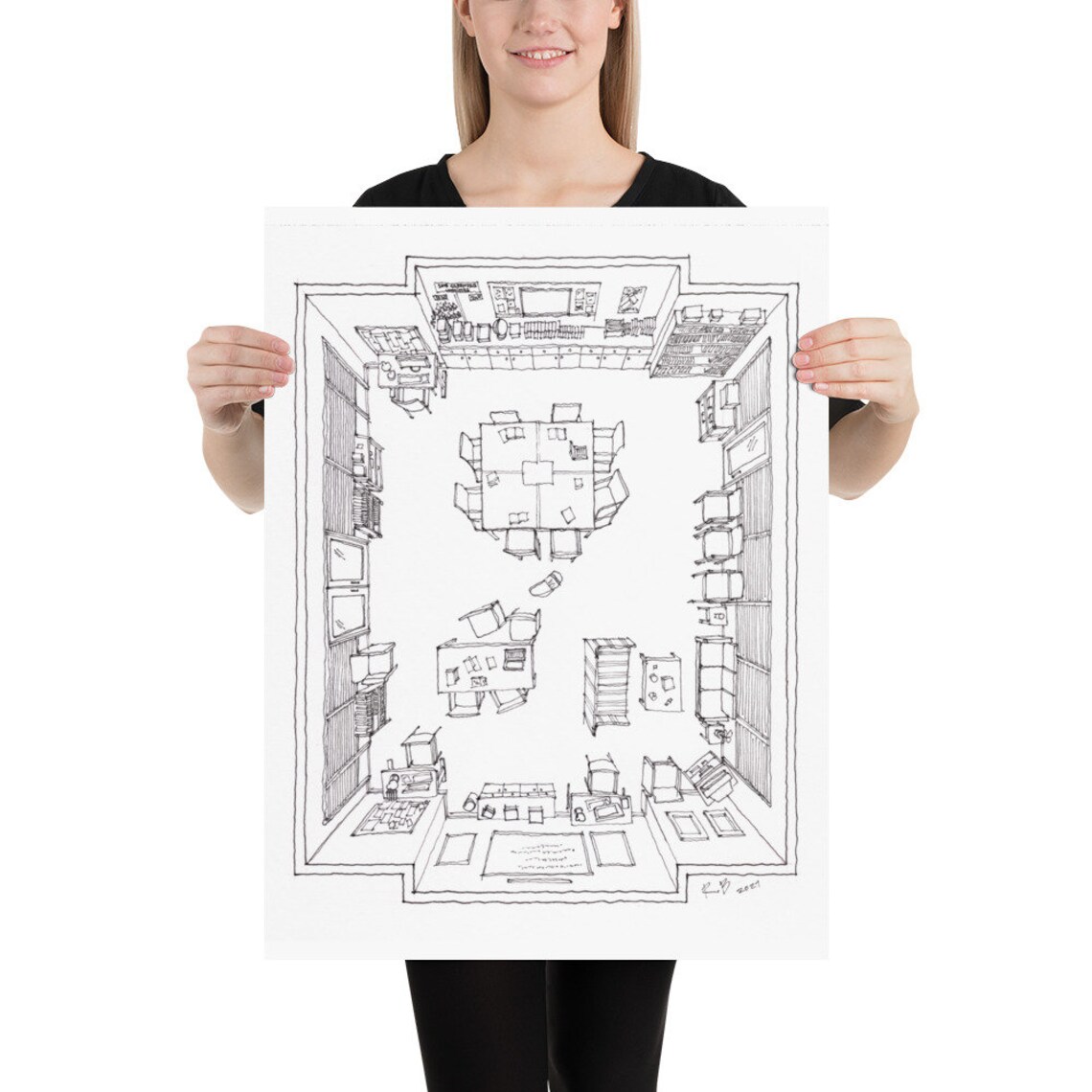 Poster the Community Study Room - Etsy