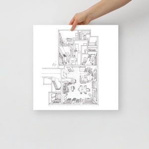 Poster New Girl Loft - Etsy