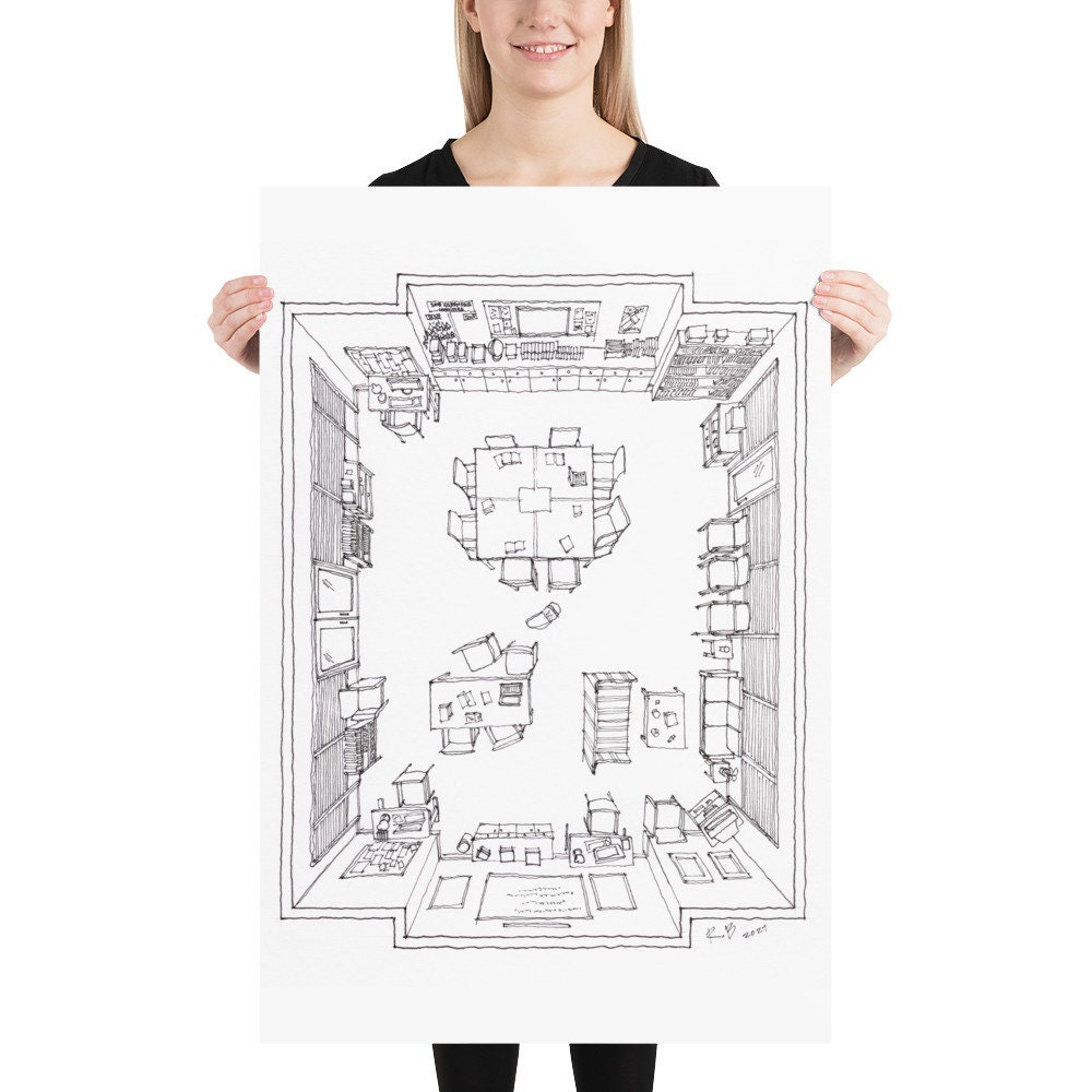 Poster the Community Study Room 24"x36" - Etsy