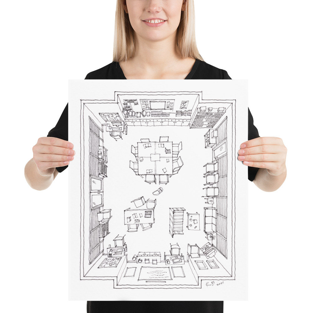 Poster the Community Study Room - Etsy