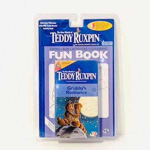 Teddy Ruxpin, Grubby’s Romance, VHS and Activity Book - Etsy