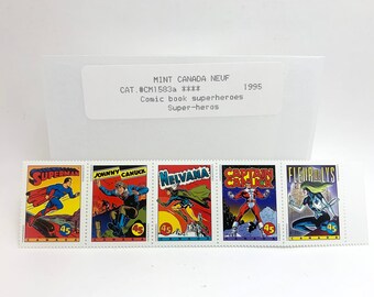 Comic Book Stamps - Etsy