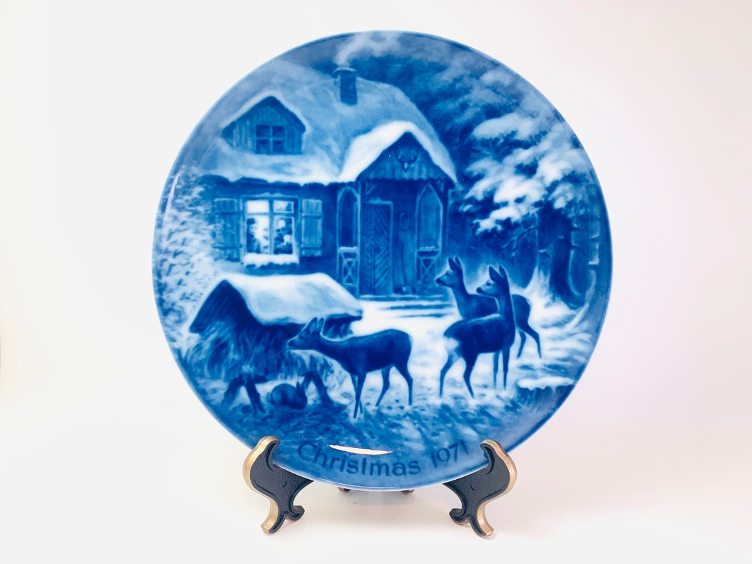 1971 Kaiser ‘silent Night’ Plate - Etsy