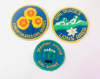 Vintage Girl Guides Tsoona Patches - Etsy