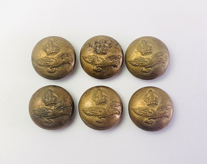 WWII Royal Canadian Air Force (RCAF) Uniform Buttons - Etsy