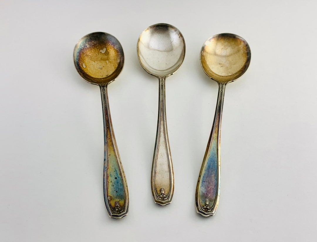 1919 Chippendale / Adair Pattern, 3 1881 Rogers A1 Soup Spoons - Etsy