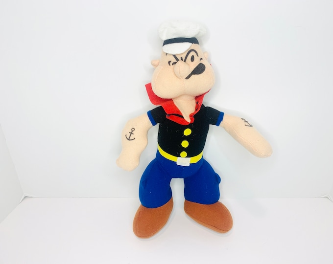 1992 Popeye Plush Toy 14 - Etsy