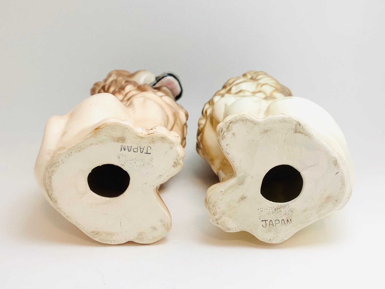 Vintage Large Porcelain Lions - Etsy