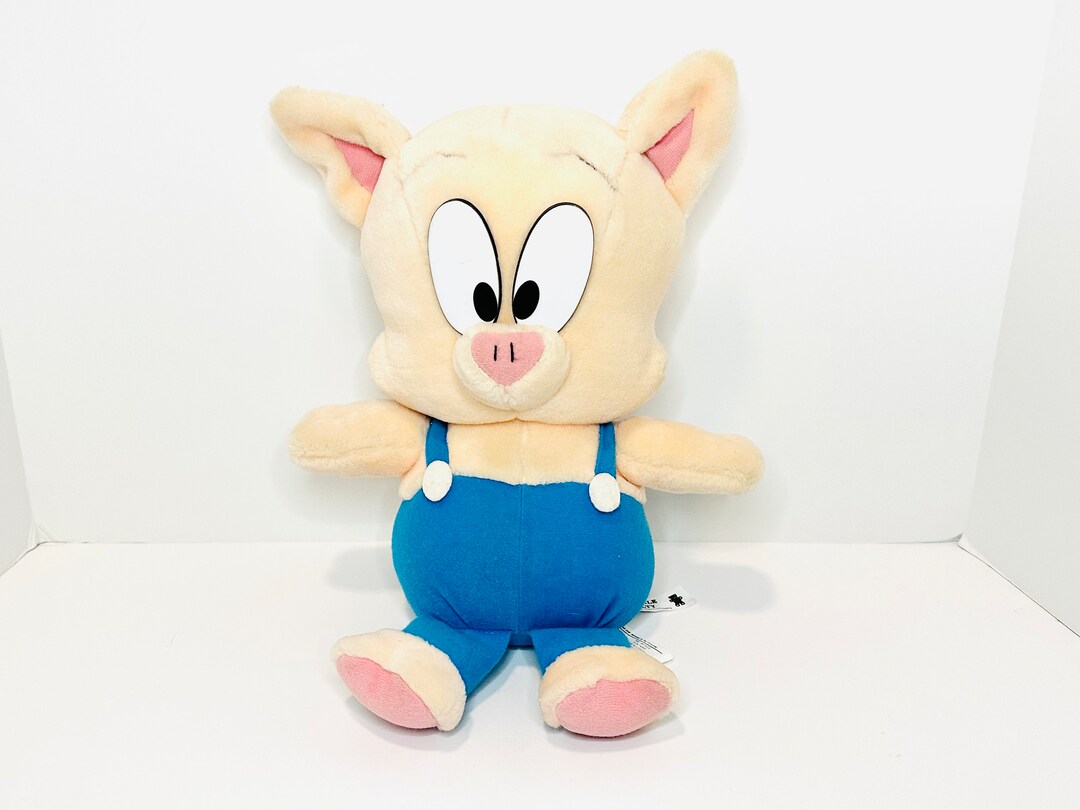 Vintage Tiny Toon Adventures Hamton J. Pig 14” Plush - Etsy