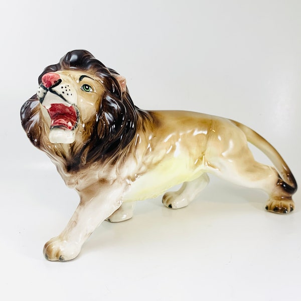 Porcelain Lions - Etsy