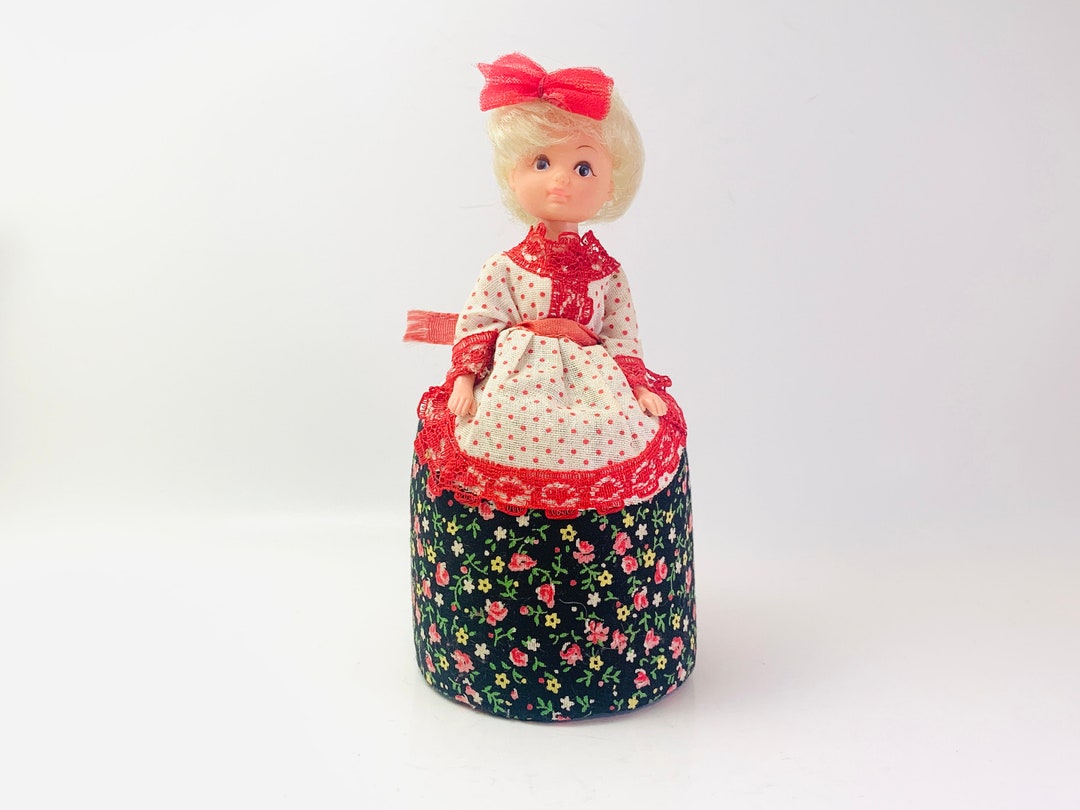 Vintage Pin Cushion Doll - Etsy