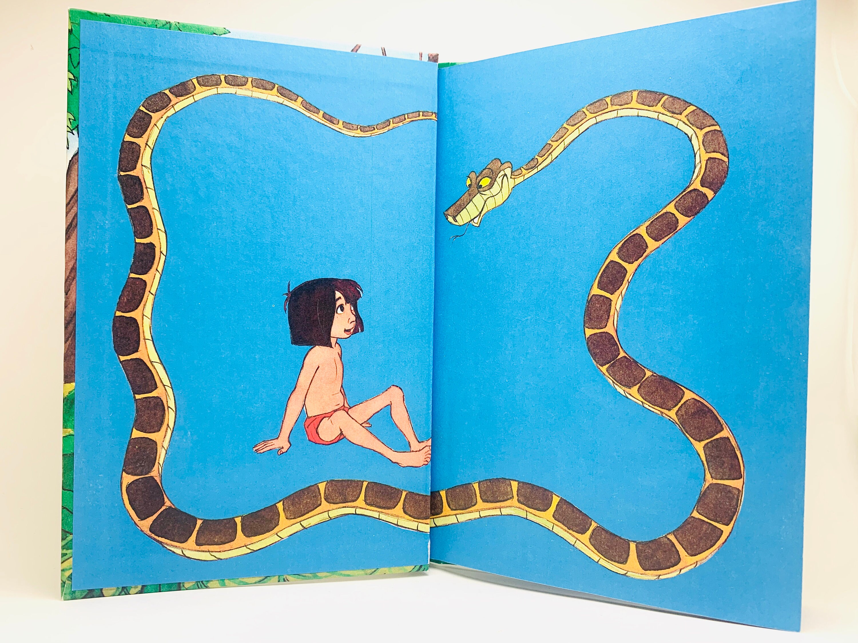 1981 Walt Disney Presents Mowgli and Kaa the Python 1st - Etsy Canada