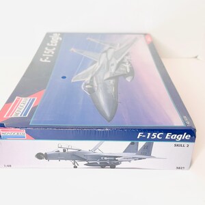 1995 F-15C Eagle Jet Fighter Kit MONOGRAM 5823 1/48 New Sealed Box - Etsy
