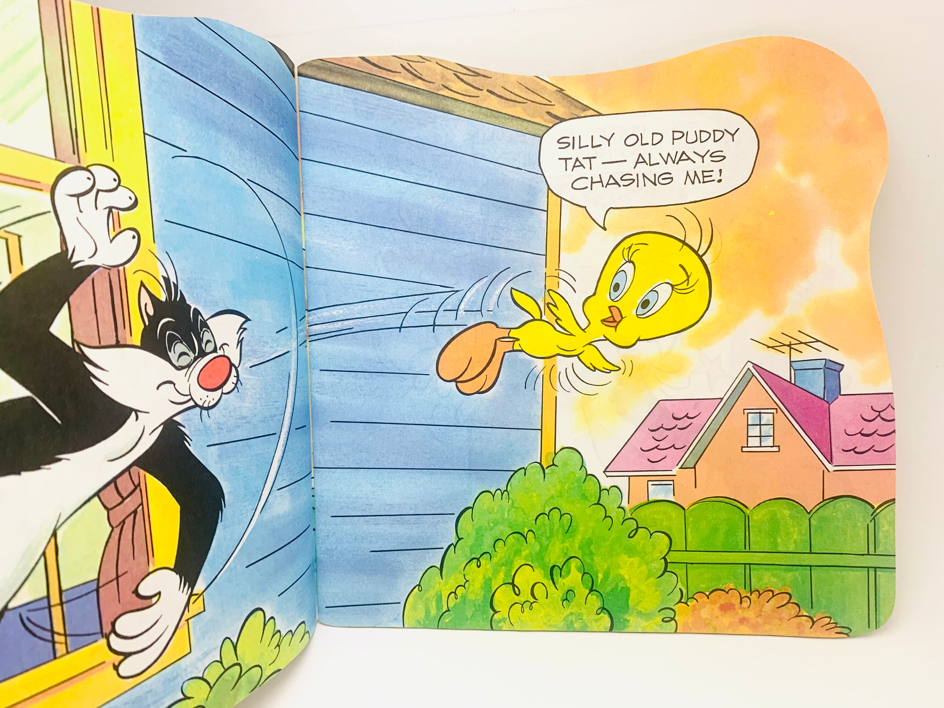 1980 the Tweety and Sylvester Book A Golden Shape Book | Etsy
