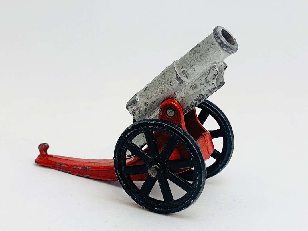 1930’s Barclay Lead Toy Cannon - Etsy