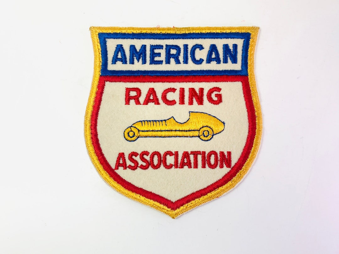 Vintage American Racing Association Embroidered Patch - Etsy