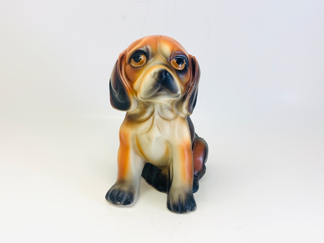 Vintage Ceramic Puppy - Etsy