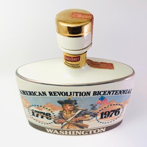 1976 Early Times Whiskey Bicentennial Washington Bottle - Etsy